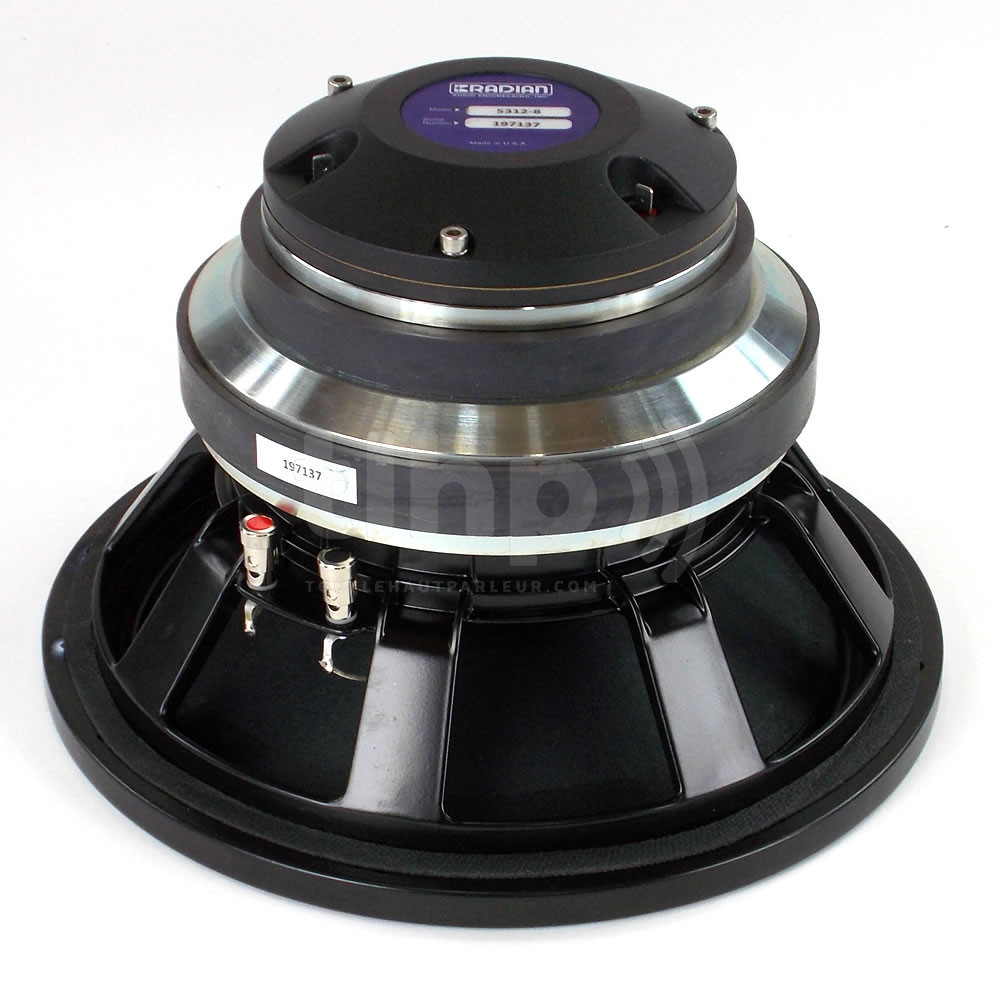 Haut-parleur coaxial Radian 5312, 8+8 ohm, 12 pouce