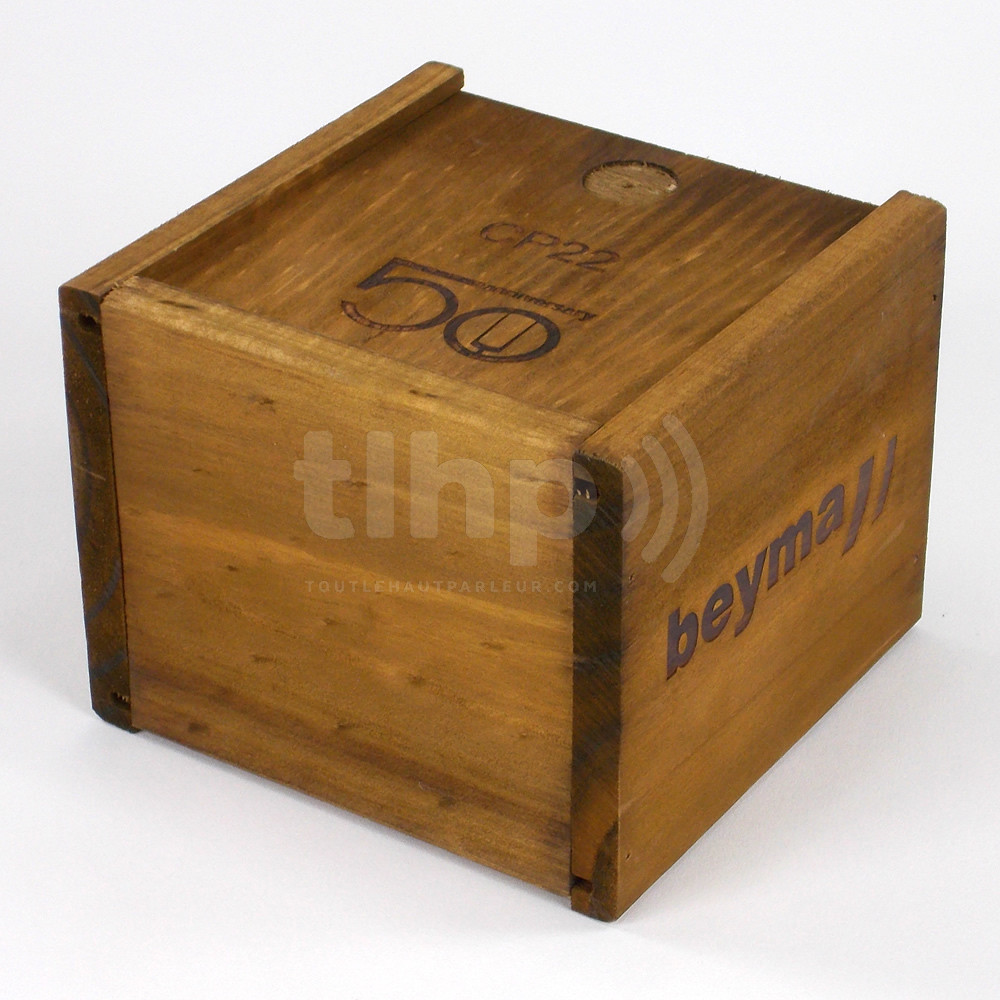 Tweeter à compression Beyma CP22, version spéciale "50Th Anniversary", 8 ohm, 102 x 102 mm