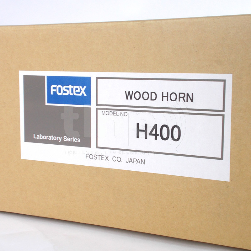 Pavillon bois Fostex H400, pour moteur 1 pouce D1400 ou D1405