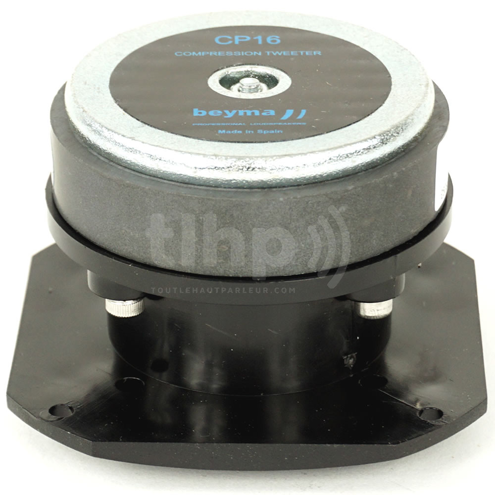 Tweeter à compression Beyma CP16, 16 ohm, 86 x 86 mm