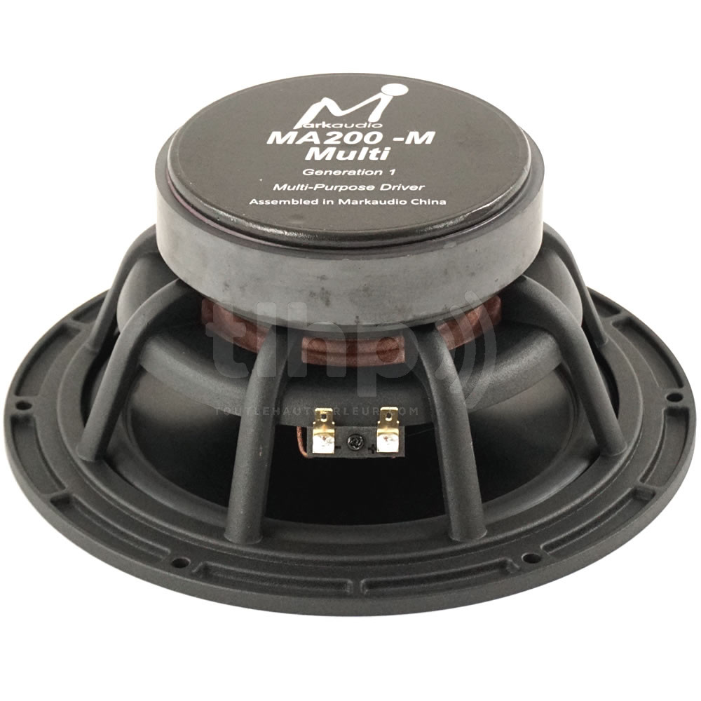 Haut-parleur large-bande MarkAudio MA200-M Multi, noir, 8 ohm, 223.5 mm