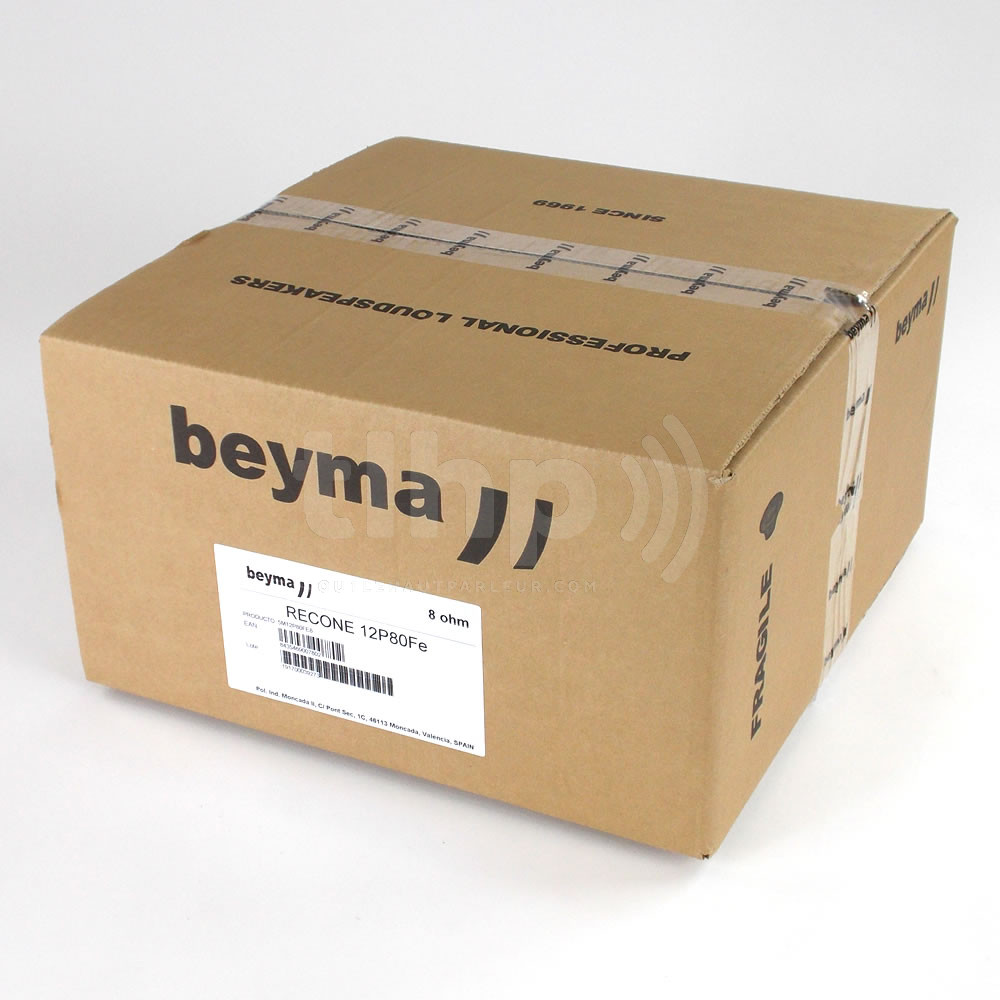 Kit de réparation pour Beyma 12P80Fe, 8 ohm, colle non incluse