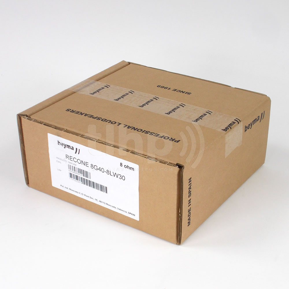 Kit de réparation pour Beyma 8G40 et 8LW30, 8 ohm, colle non incluse