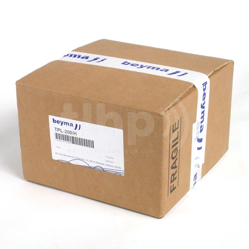 Tweeter AMT avec pavillon Beyma TPL200/H, 8 ohm, face 230 x 230 mm