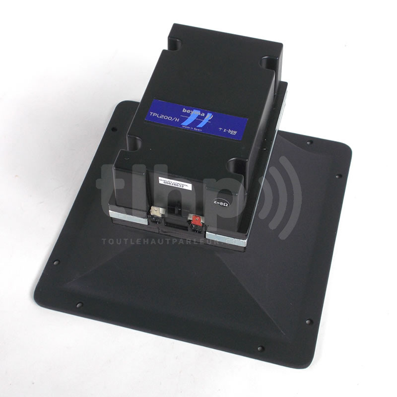 Tweeter AMT avec pavillon Beyma TPL200/H, 8 ohm, face 230 x 230 mm
