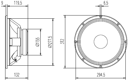 Haut-parleur Beyma SM-212, 8 ohm, 12 pouce
