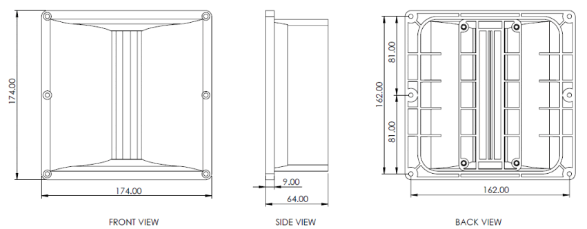 Guide d'ondes pour Radian LT6
